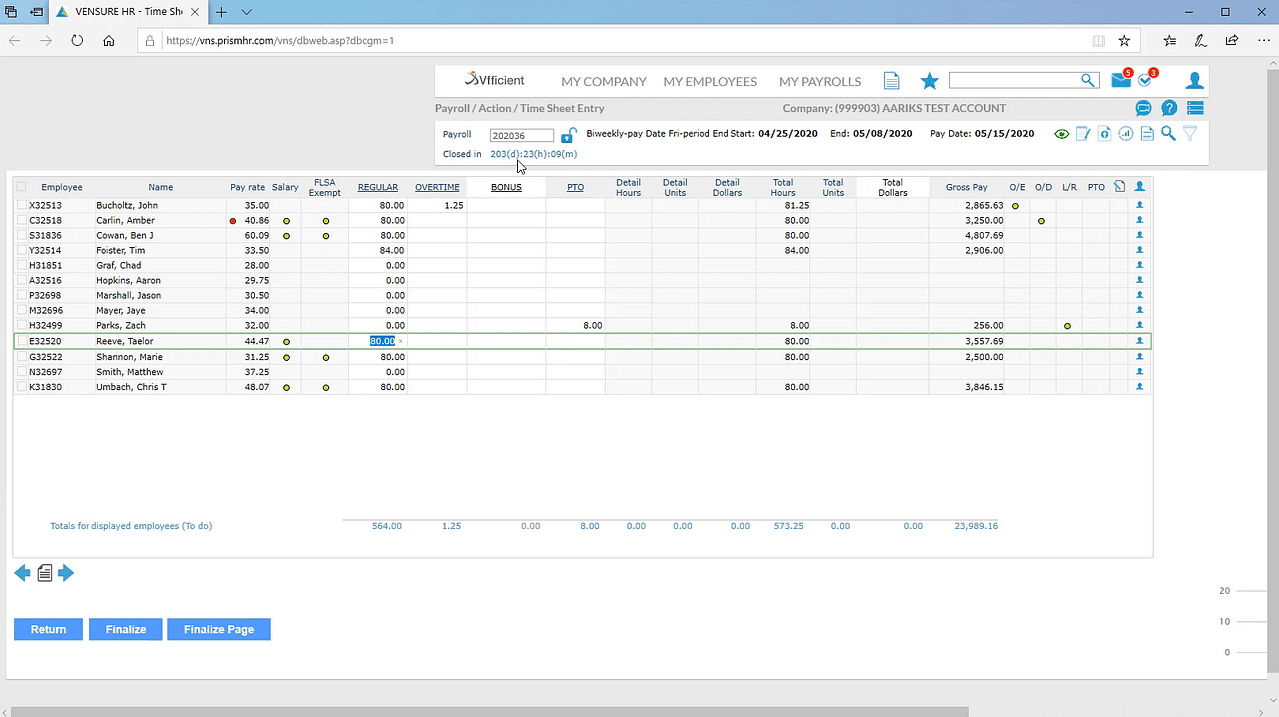 Vtraining - VensureHR