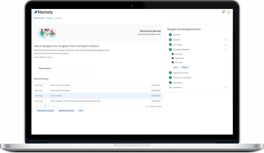 Talent Management Software in an All-in-One HCM | Namely