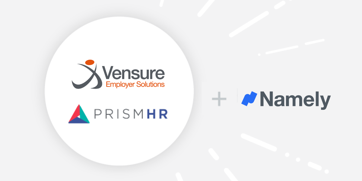Namely Merges with Vensure Employer Solutions + PrismHR - Namely
