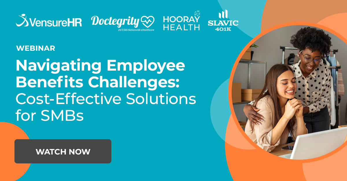 Webinar Resources | VensureHR