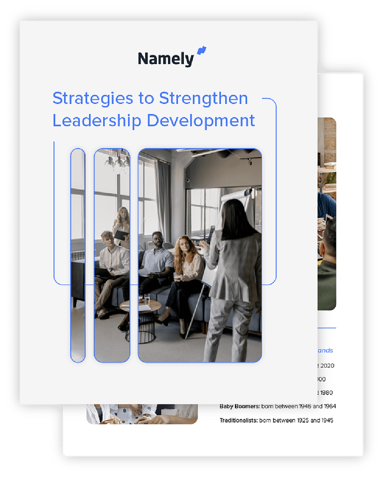 HR's Guide to Strengthening Leadership Development - Namely
