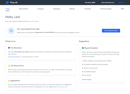 What’s New @ Namely: Payroll Processing Edition - Namely