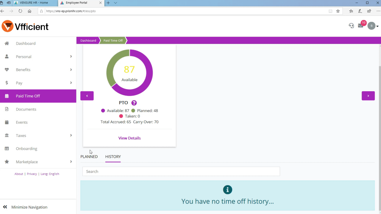 Vtraining - VensureHR