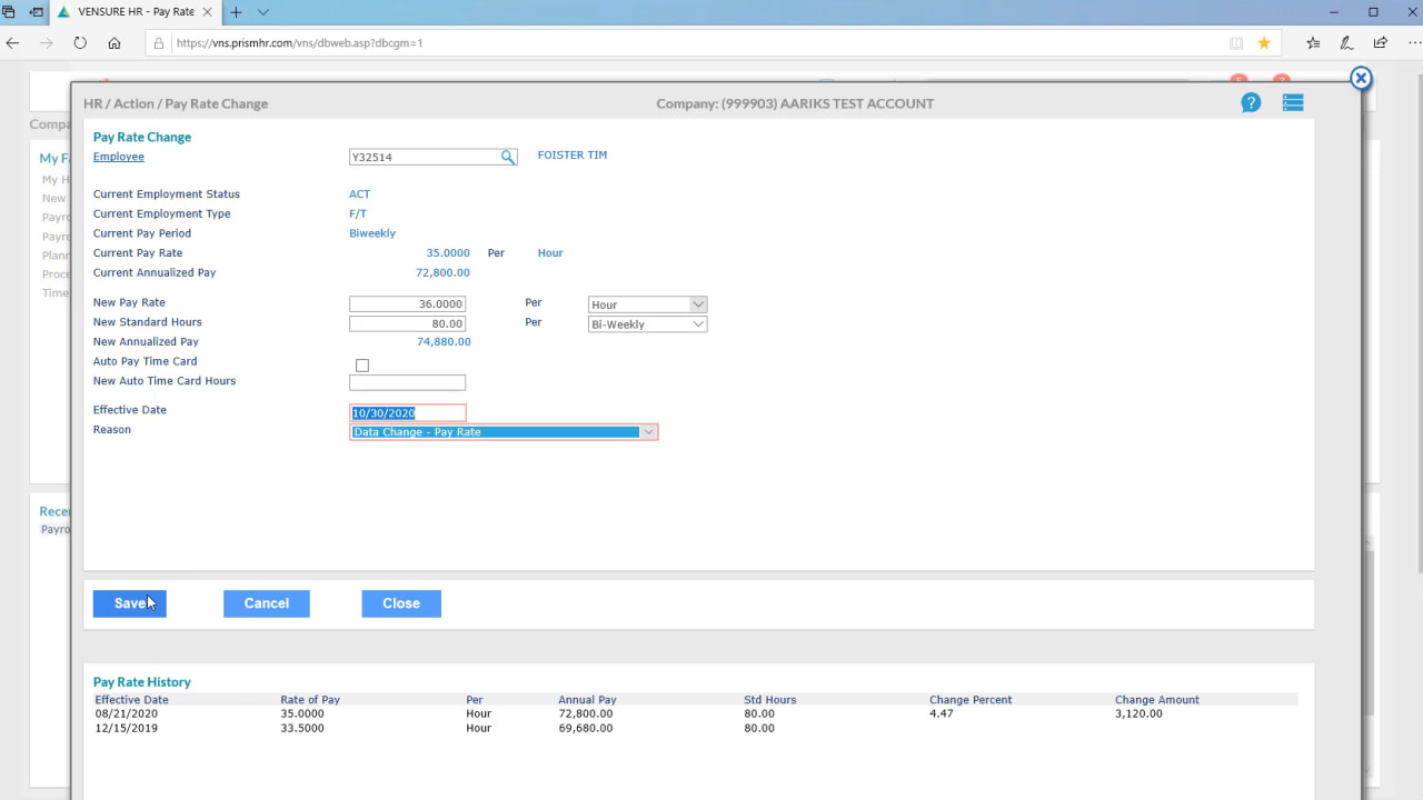 Vtraining - VensureHR
