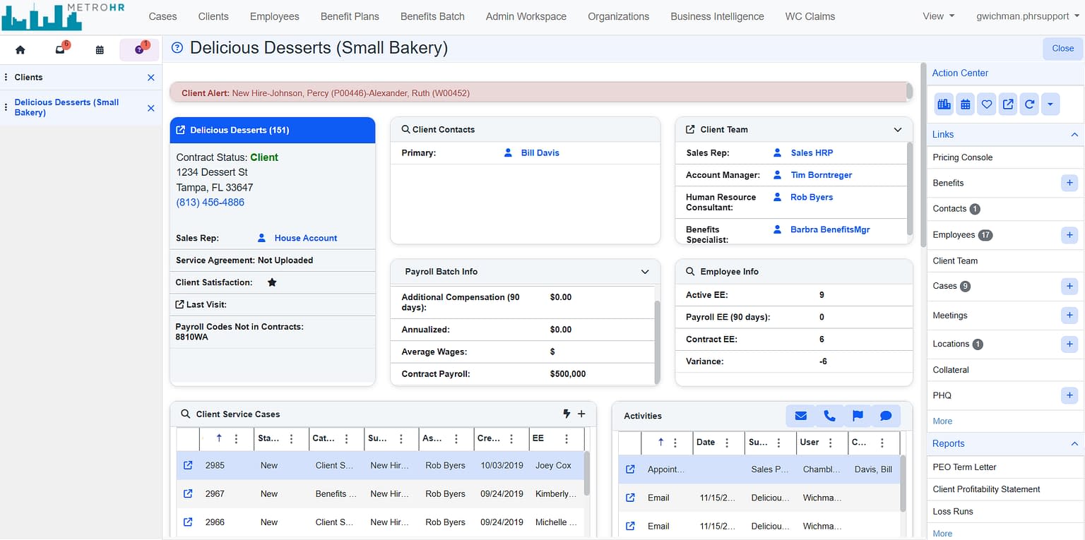 PrismHR ClientSpace - PrismHR