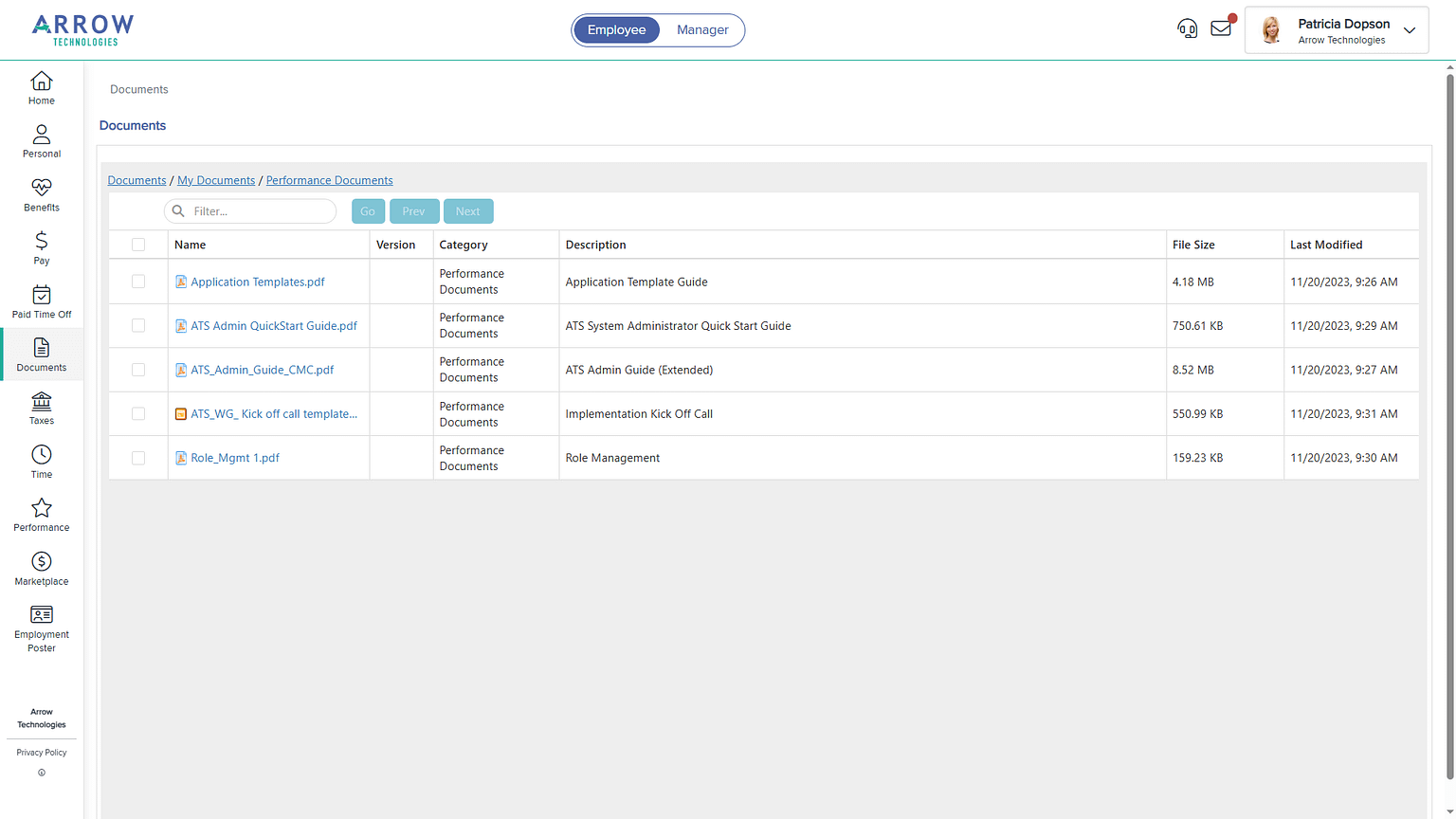 PrismHR Employee Portal - PrismHR