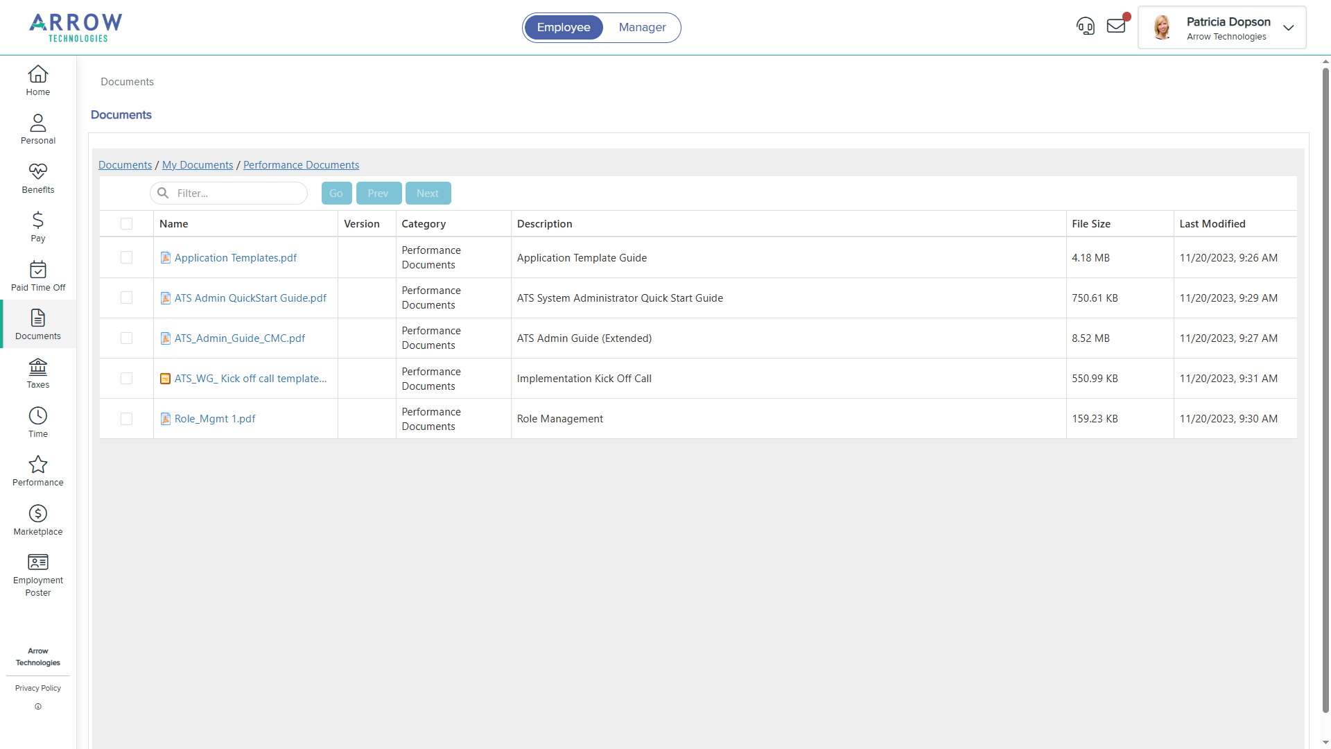 PrismHR Employee Portal - PrismHR